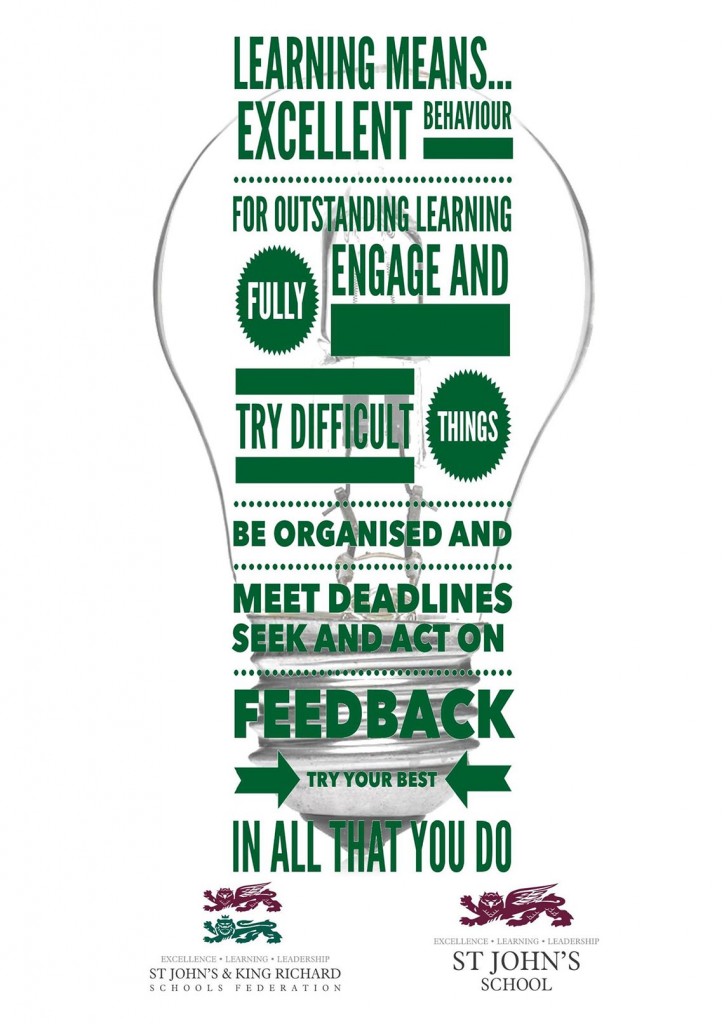 SJS-and-KRS-Core-Values-Posters-Learning - St John's School Cyprus